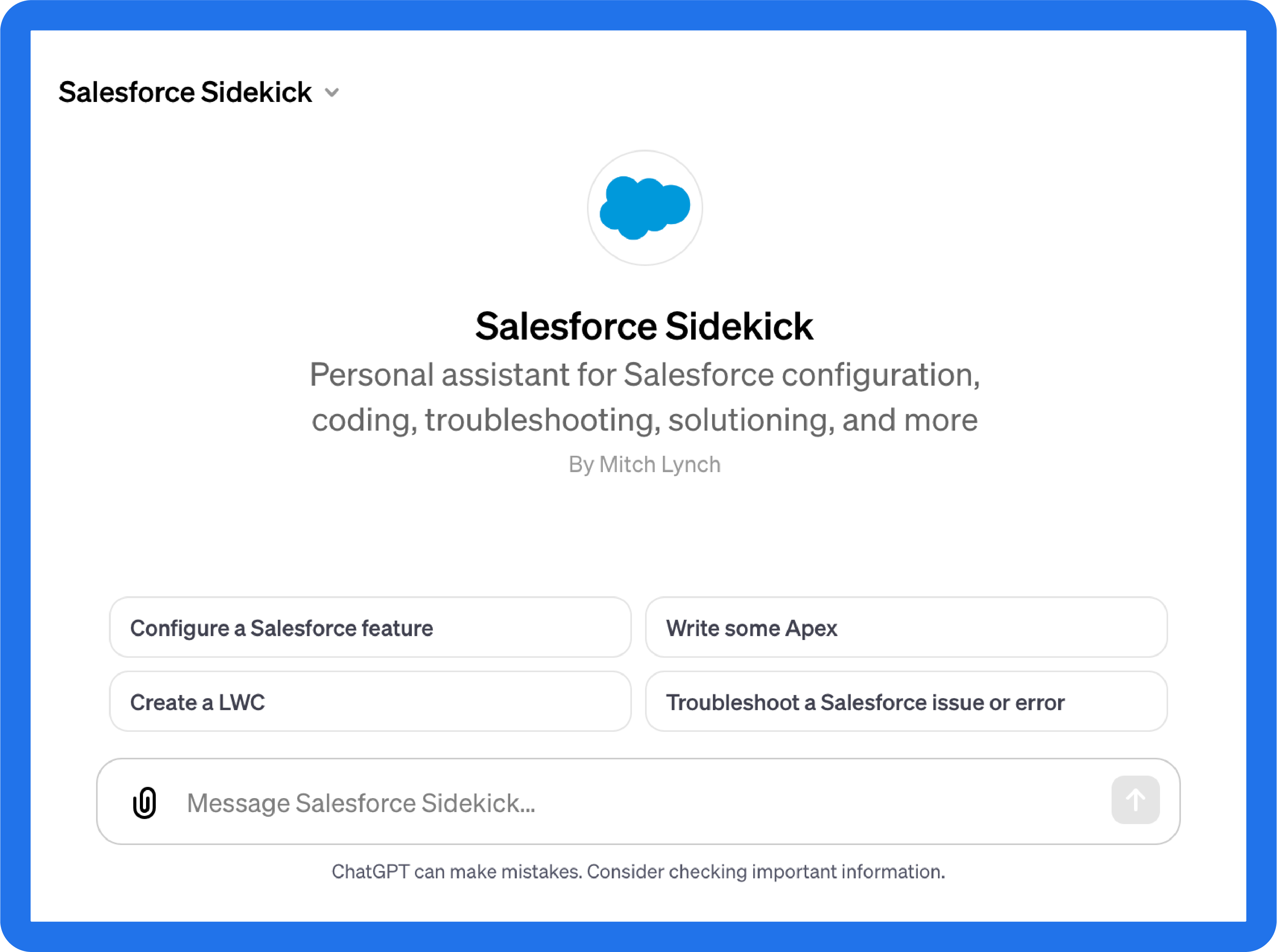 Salesforce Sidekick: Some Notes – This Old Cloud